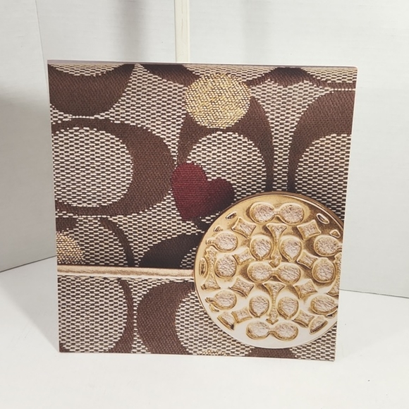 Coach | Art | Coach Cardboard Poster Ad Art Unframed Close Up Of Purse ...